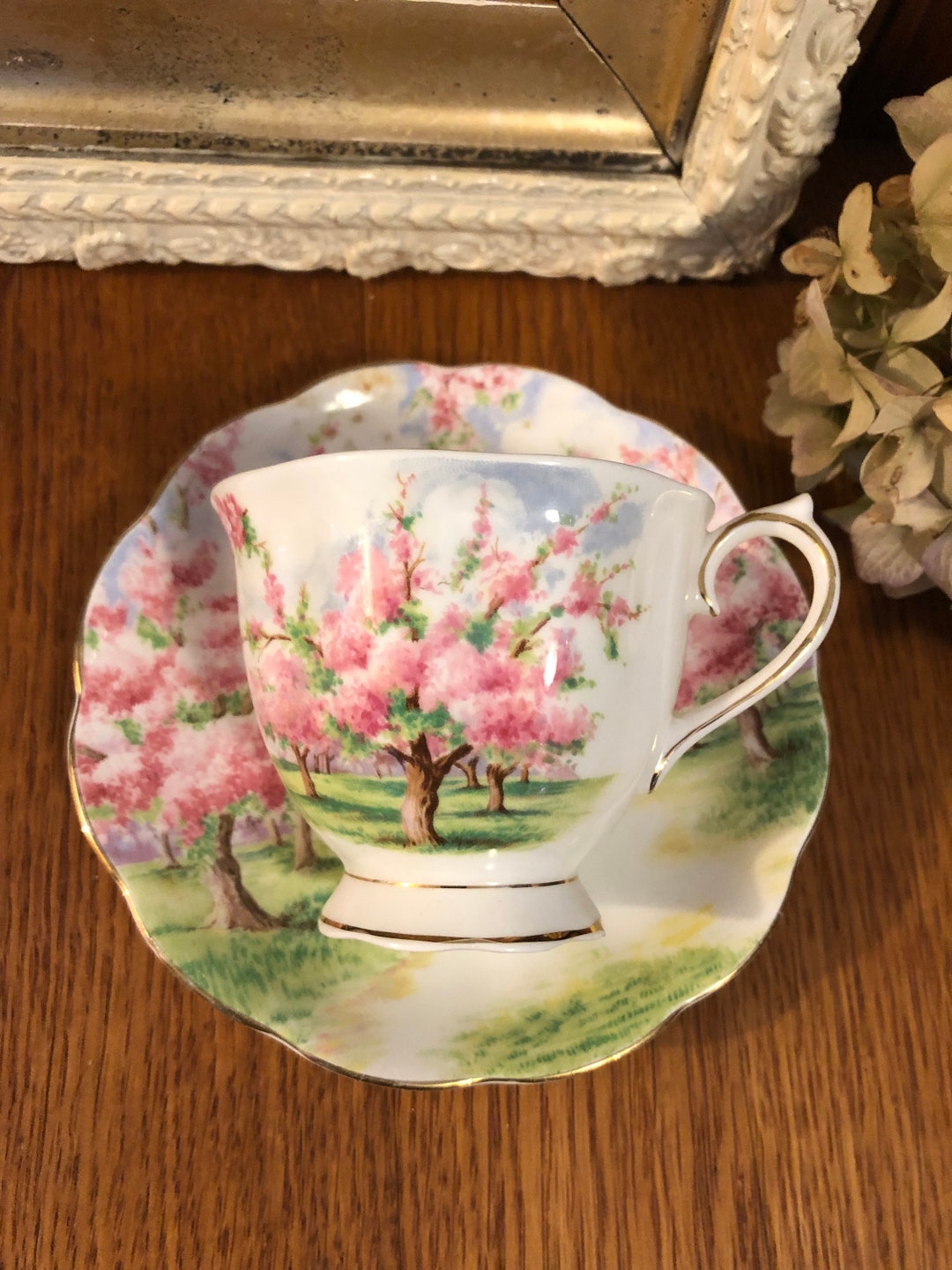 Royal Albert Blossom Time Countess Teacup and Saucer - Etsy