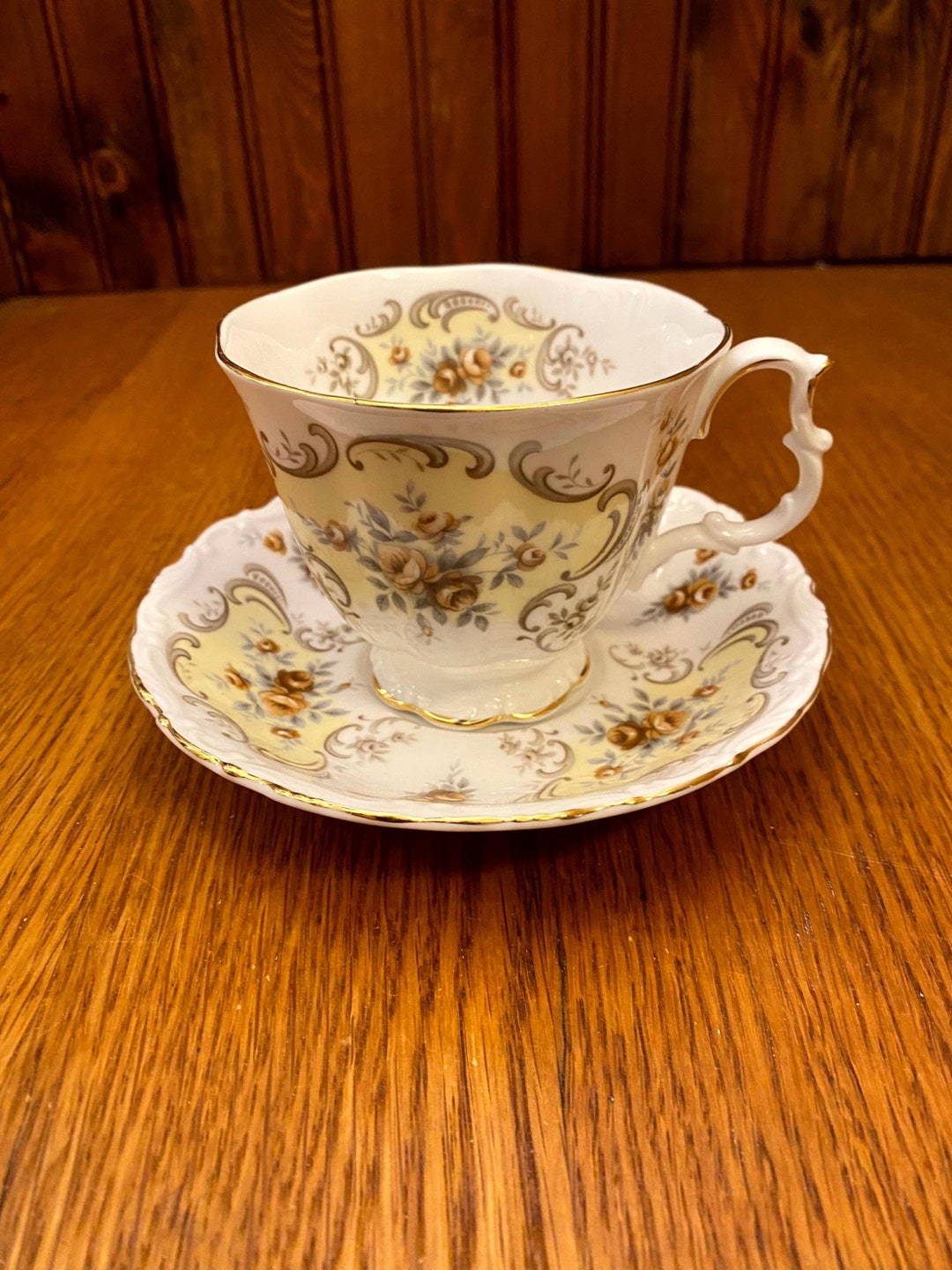 Royal Albert September Song, Teacup and Saucer - Etsy