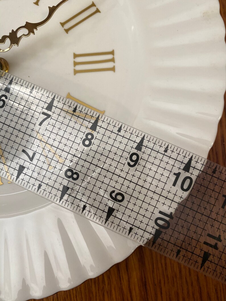 Royal Albert Val D'or Large Wall Clock - Etsy