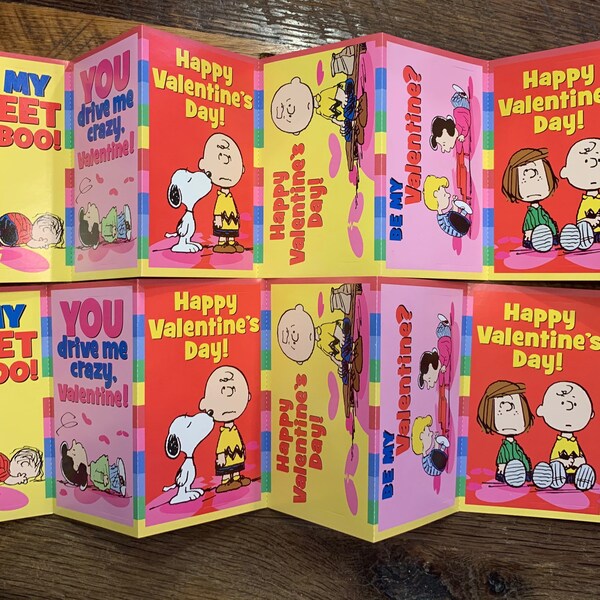 Peanuts Valentine - Etsy