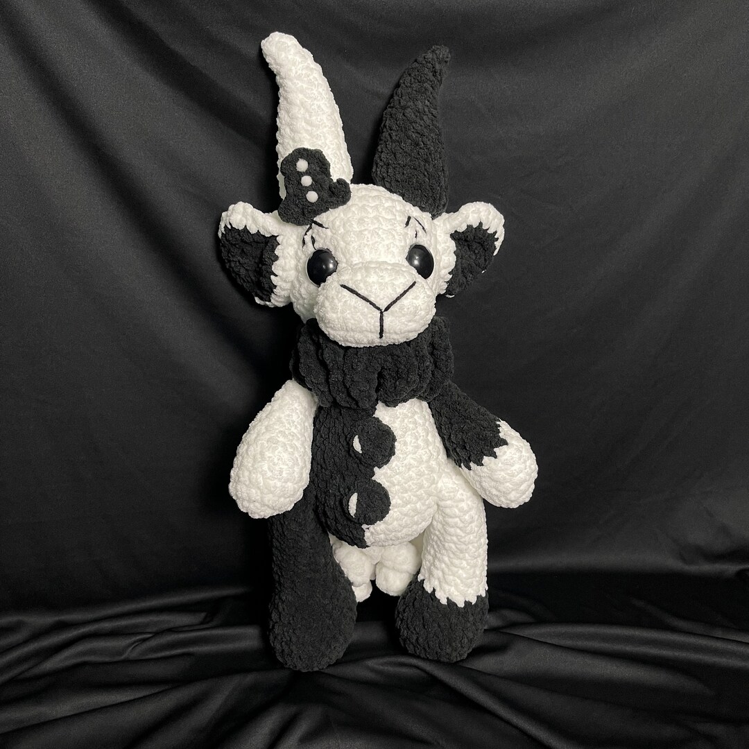 Crochet Terrifier, Jumbo Plushie, Clown Plush, Terrifier Baphomet ...