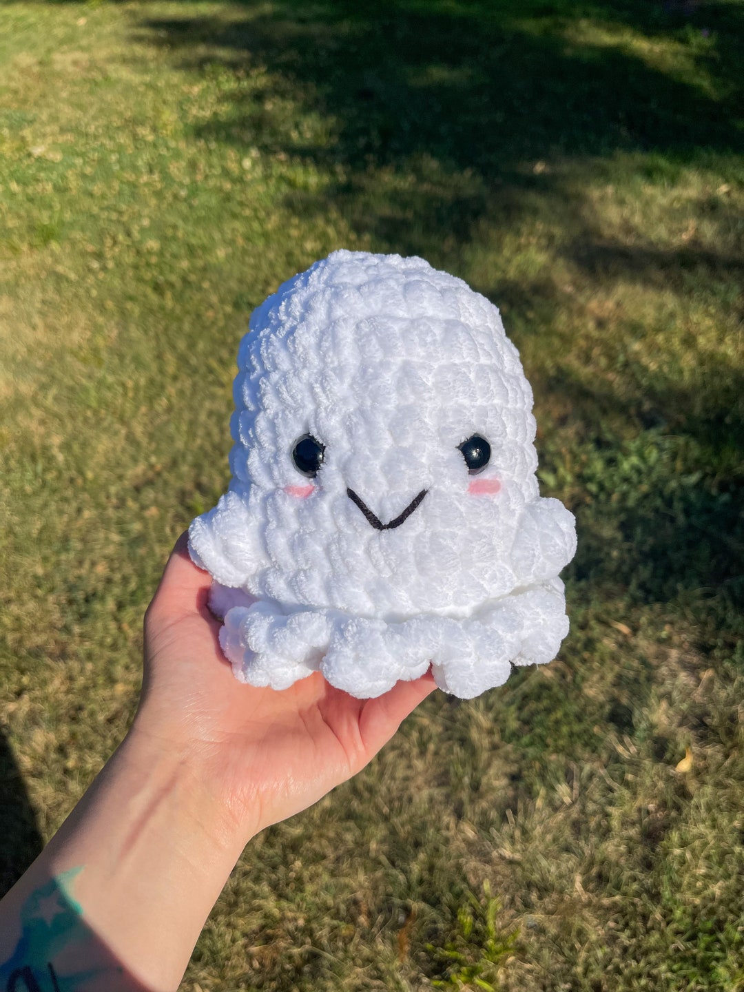 Jumbo Crochet Ghost Ghost Crochet Plushies Amigurumi Ghosts - Etsy