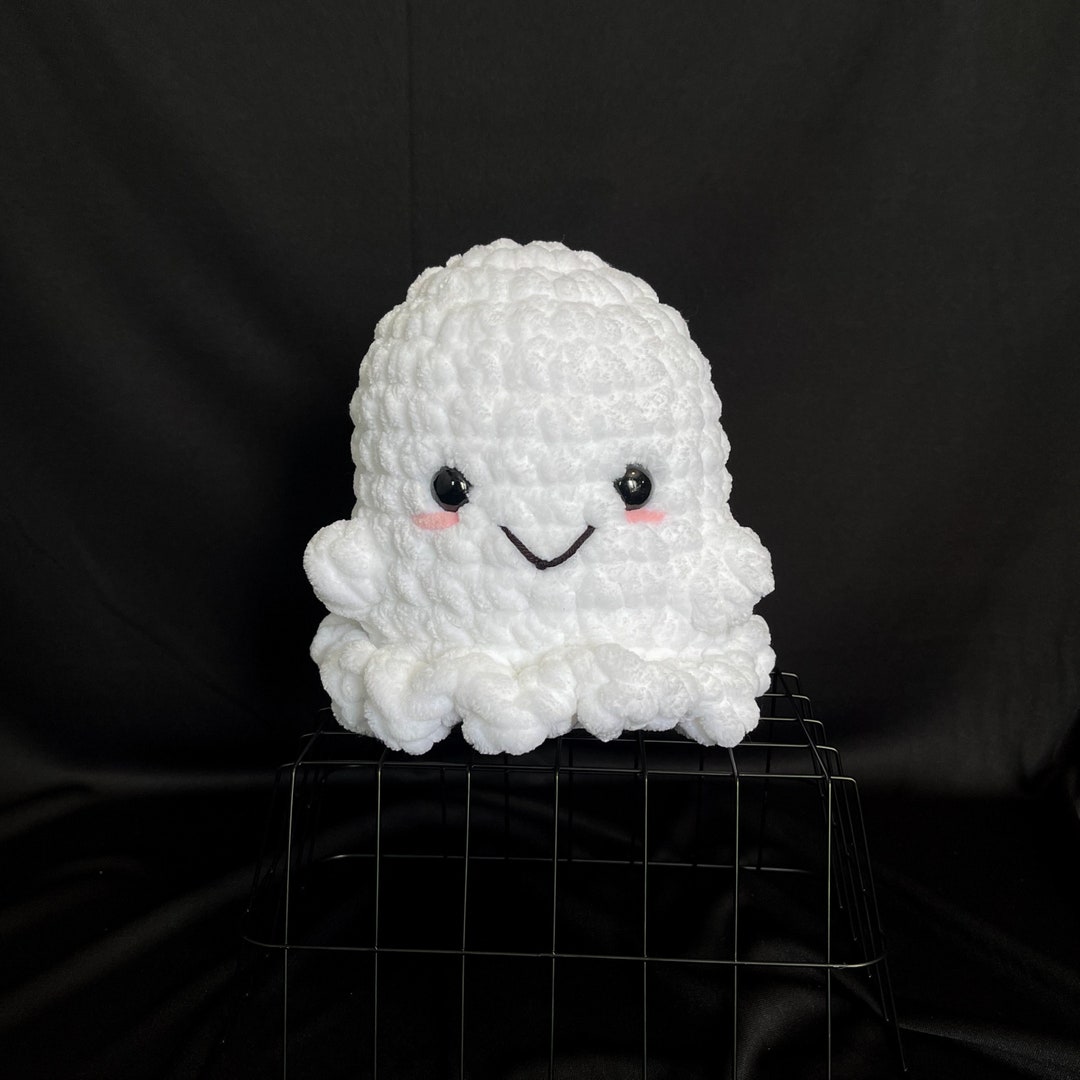 Jumbo Crochet Ghost, Ghost Crochet Plushies, Amigurumi Ghosts ...