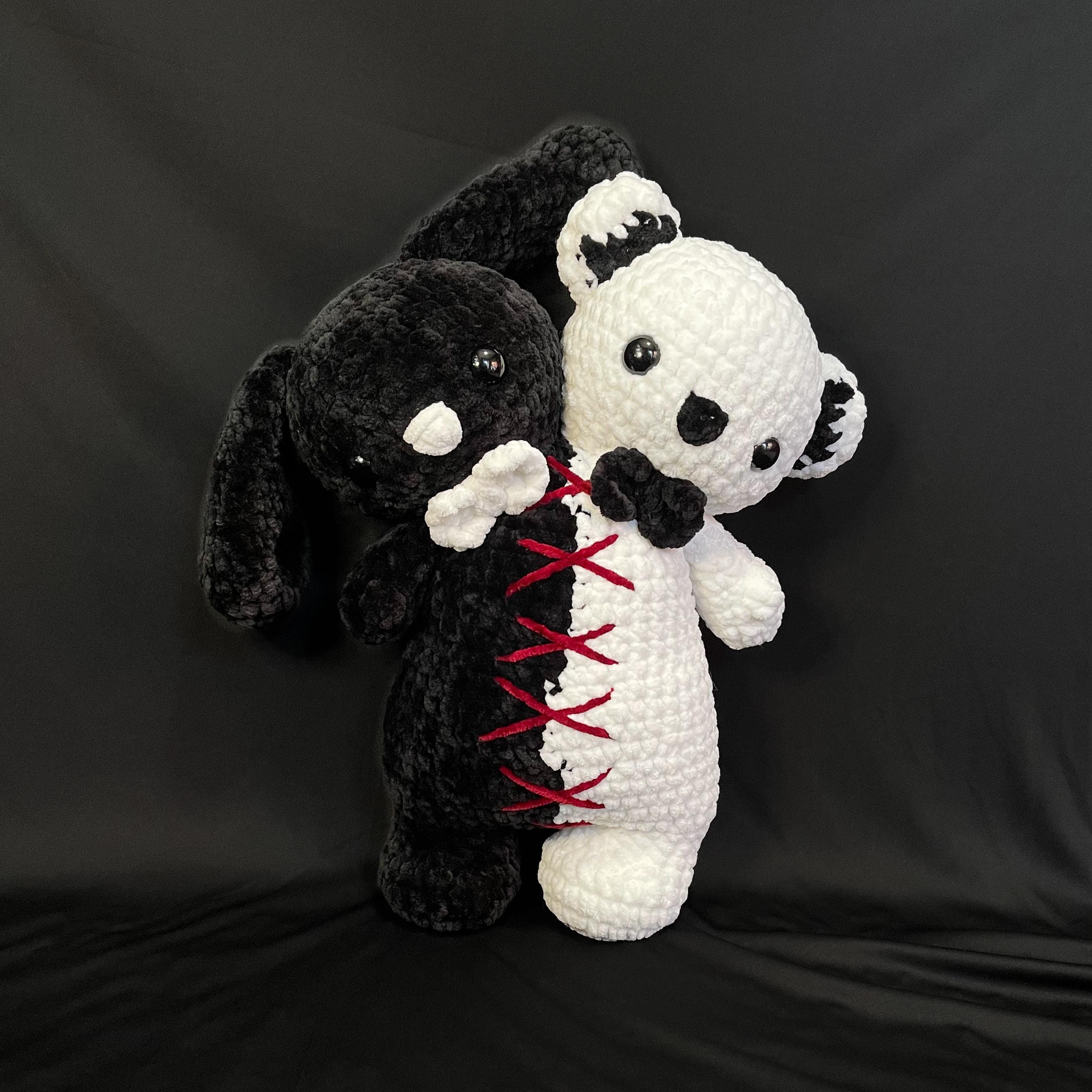 Jumbo Two Headed Plushie, Jumbo Crochet Doll, Two Head Crochet Plushies ...