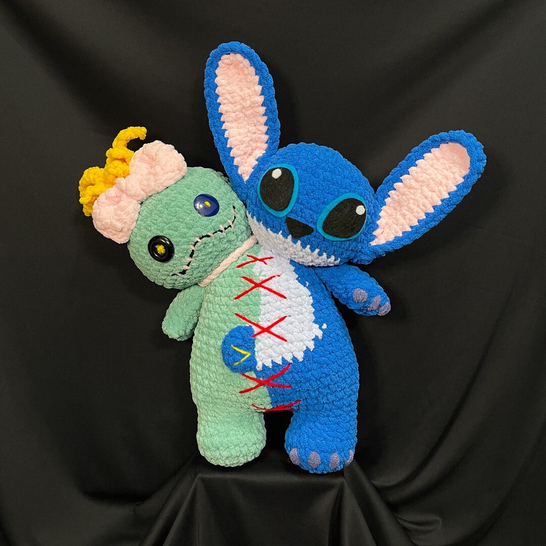 Stitch Scrump Plushie, Rush Order for Aalia - Etsy