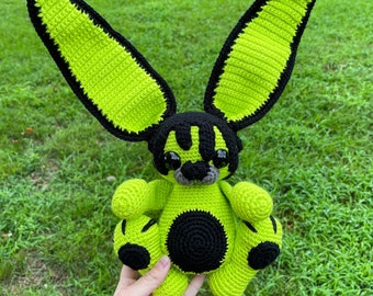 Jumbo Voodoo Bunny Plushie Jumbo Crochet Doll Bunny Crochet - Etsy Canada