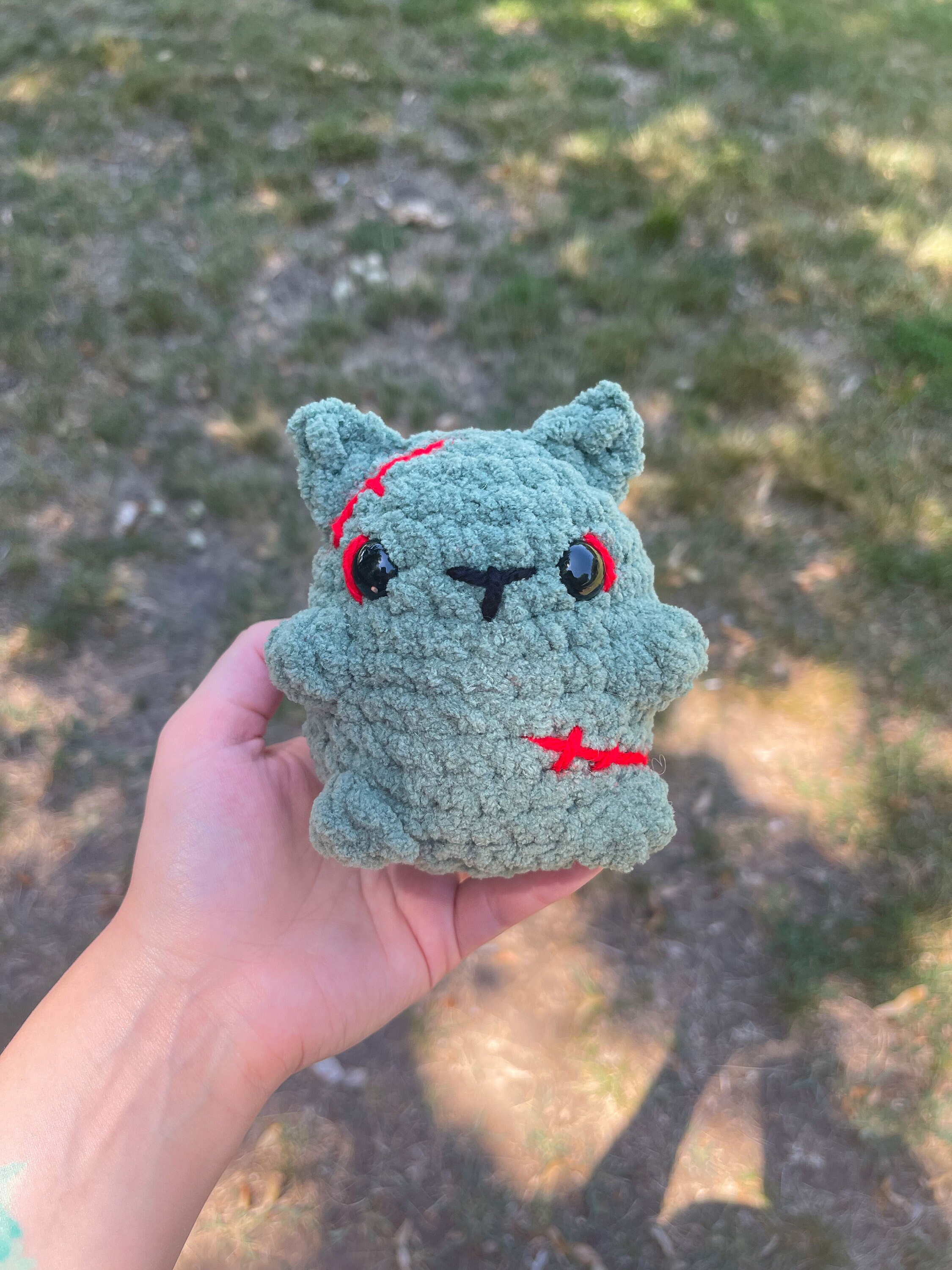 Kitty Plushie Zombie Cat Zombie Kitty Plush Zombie Plush - Etsy