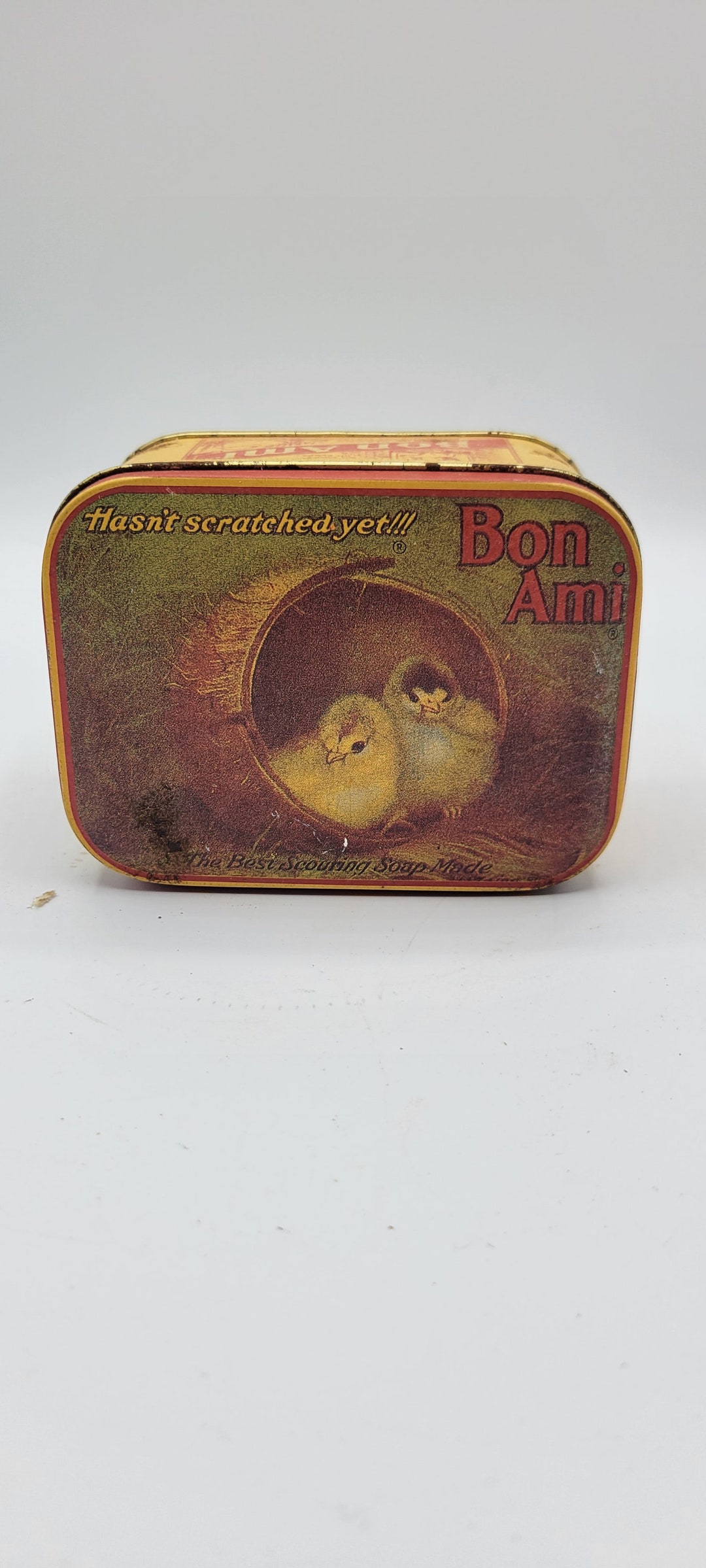 Bon Ami Tin Metal Chicks Advertising Vintage 1983 Kitchen - Etsy