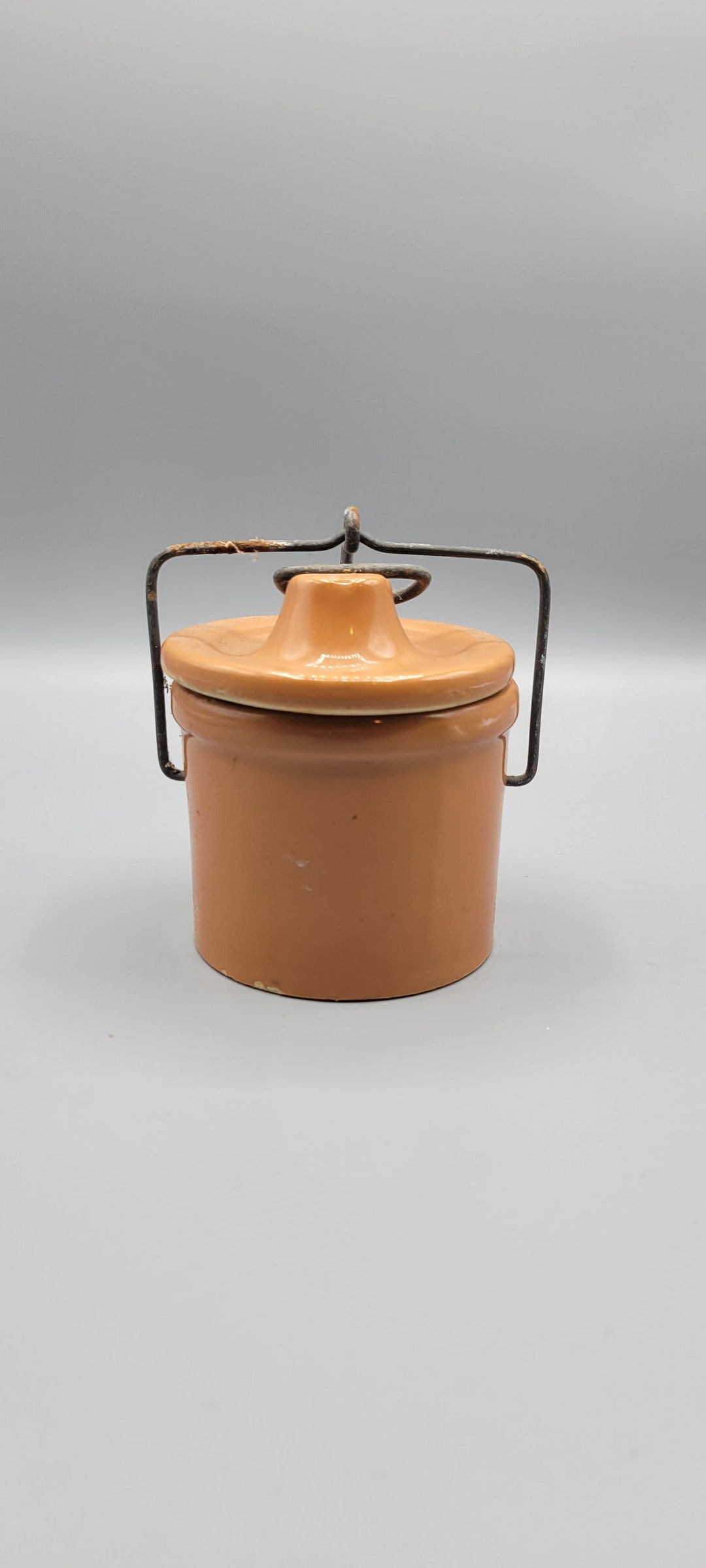 Ceramic Clamp Jar - Etsy