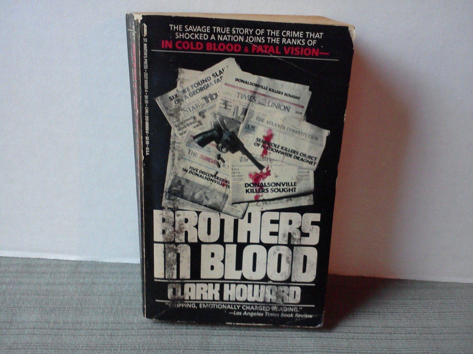 Brothers in Blood True Crime Horror Book Vintage Paperback Clark Howard ...