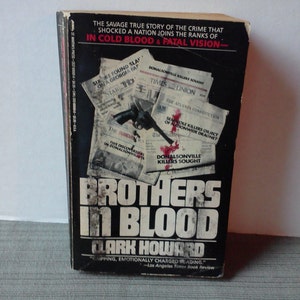 Brothers in Blood True Crime Horror Book Vintage Paperback Clark Howard ...