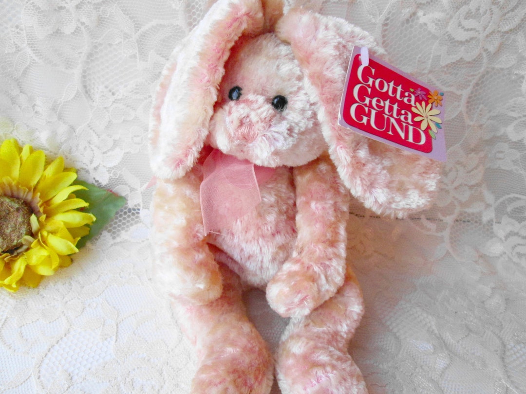 Pink Easter Bunny Rabbit Plush Animal Special Grund Bunny Extra Silky ...