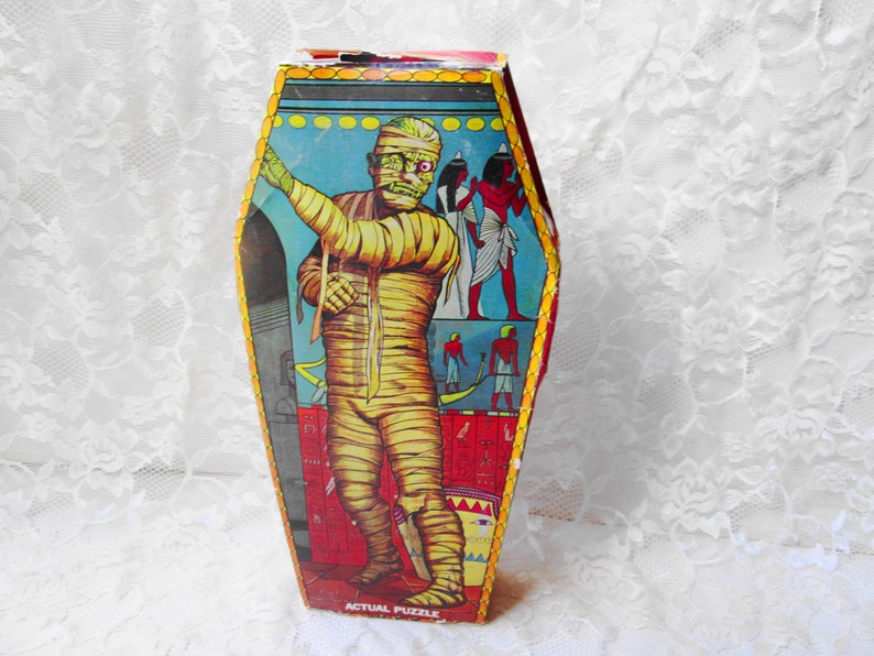 Mummy Creepy Creatures Jigsaw Puzzle Complete 100pc Large - Etsy