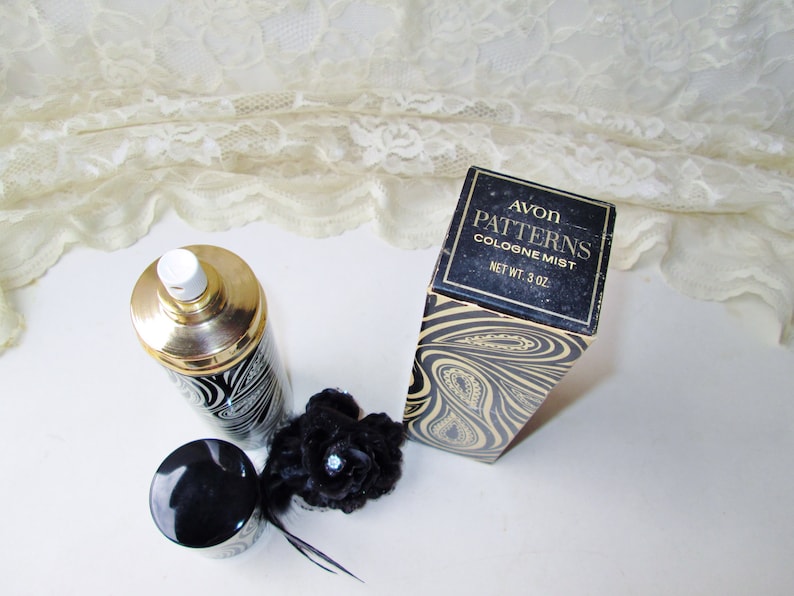 Avon Patterns Perfume Cologne Vintage 3oz Spray Mist Original | Etsy
