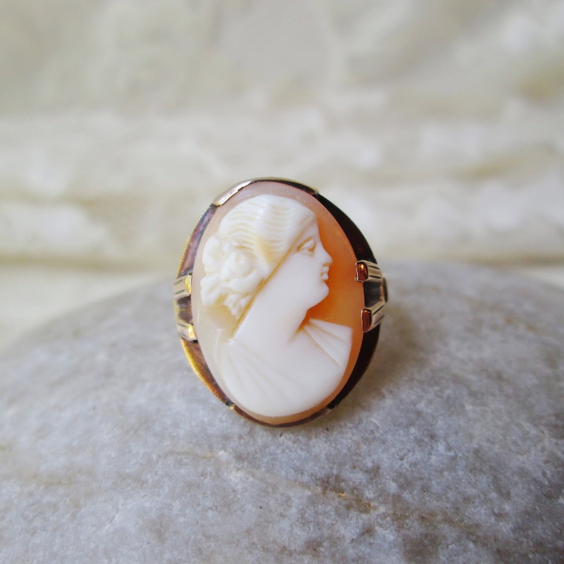 Ivory Cameo - Etsy
