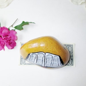 Hand Painted Rock Stone Large 2 Side Painted Stand up Scripture Bible ...