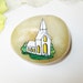 Hand Painted Scripture Rock Paperweight Church W Scripture Matt 16:18 ...