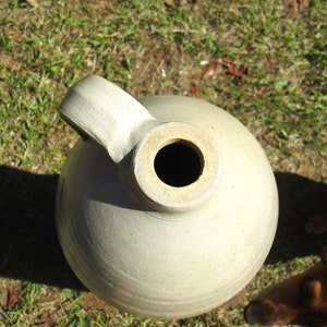 Antique Primitive Salt Glazed Jug Clay Beehive Finger Wine or Whiskey ...