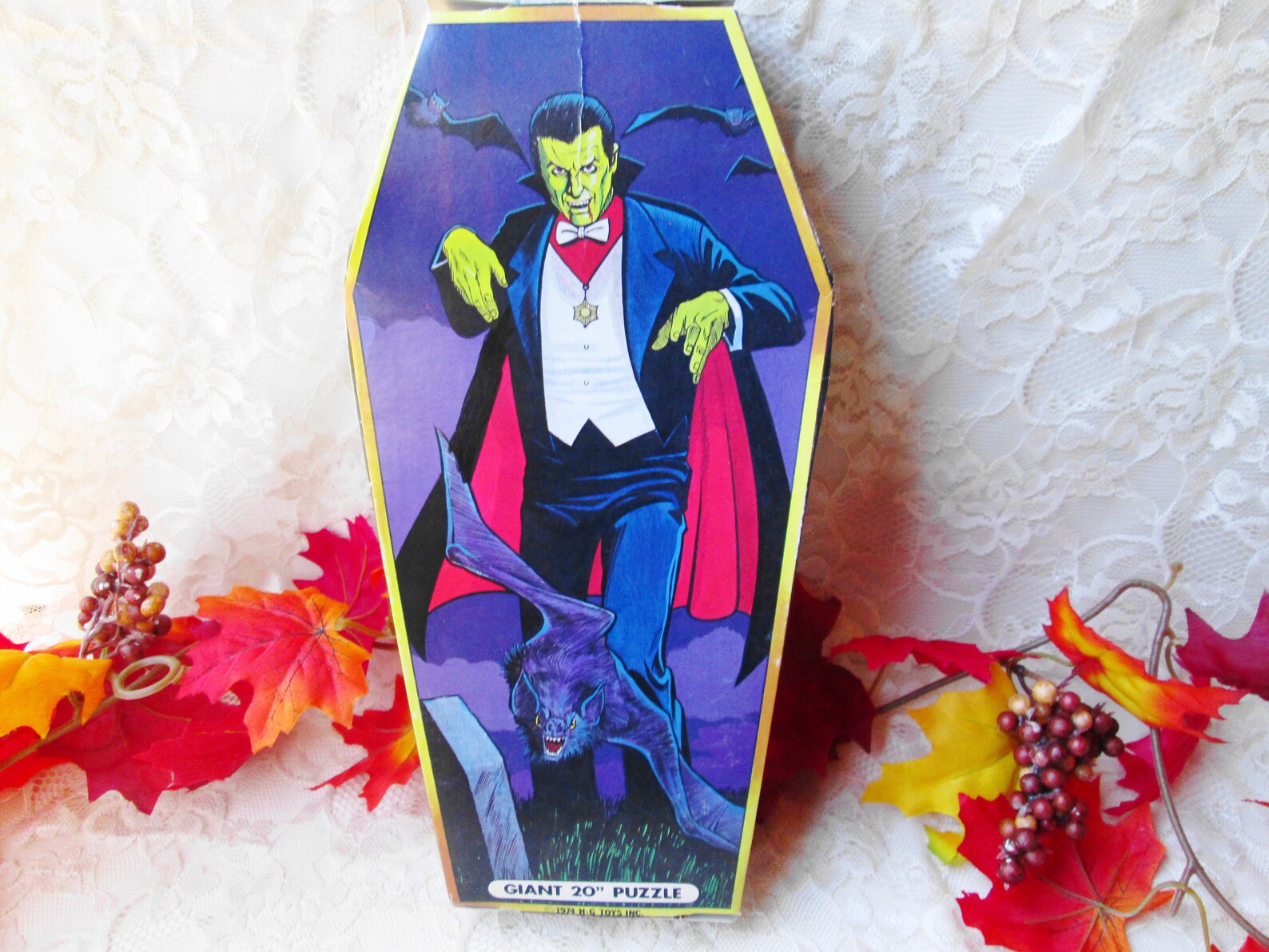 Rare Creepy Creatures Dracula Monster Jigsaw Puzzle Complete W - Etsy