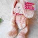 Pink Easter Bunny Rabbit Plush Animal Special Grund Bunny Extra Silky ...