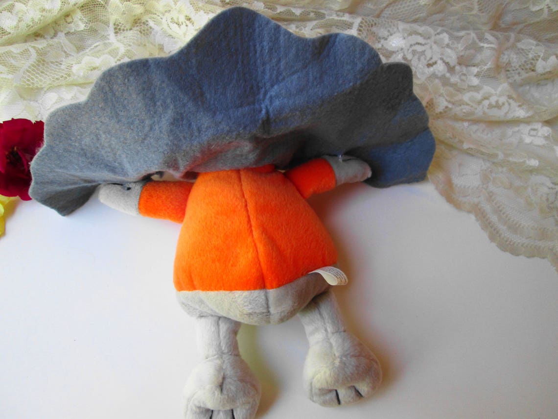 Plush Vampire Doll Toy Vintage Stuffed Vampire Monster Doll W | Etsy