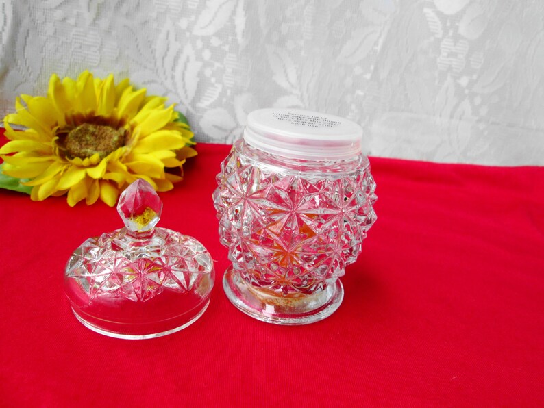 Avon Crystal Facets Roses Roses Cologne Gelee 3oz Jar Clear | Etsy