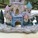Large Fish Aquarium Storybook Castle Figure Rock Scene 13 Porcelain ...