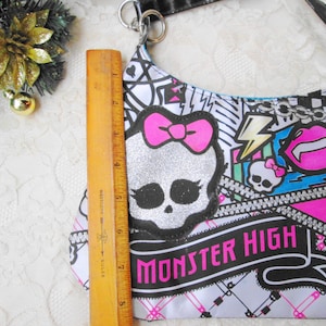 Monster High Glittery Purse Girl's Handbag Top Handle or Shoulder Bag ...