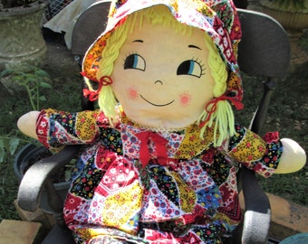 Large Rag Doll - Etsy