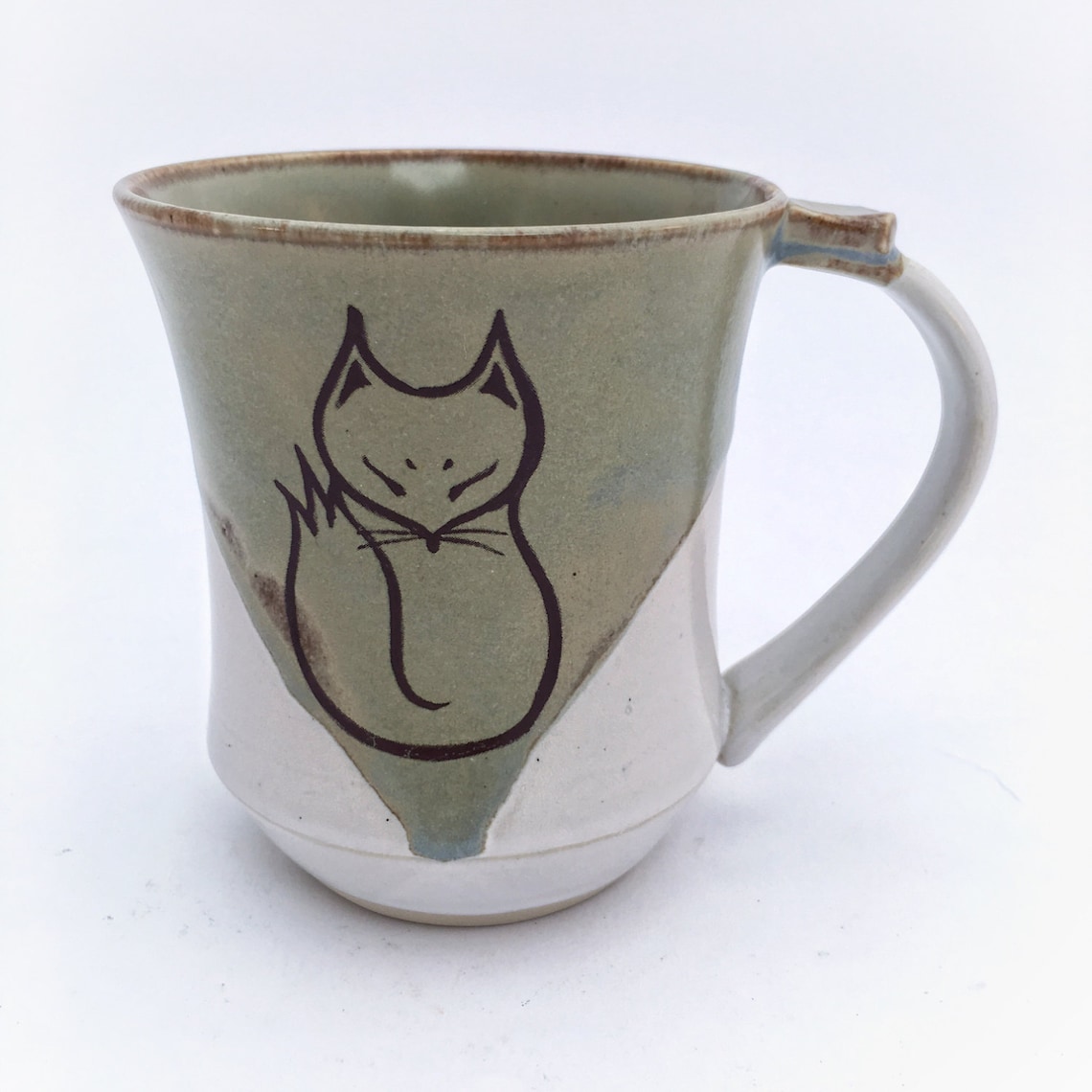 Mug Handmade Ceramic: Fox 1, Made to Order - Etsy