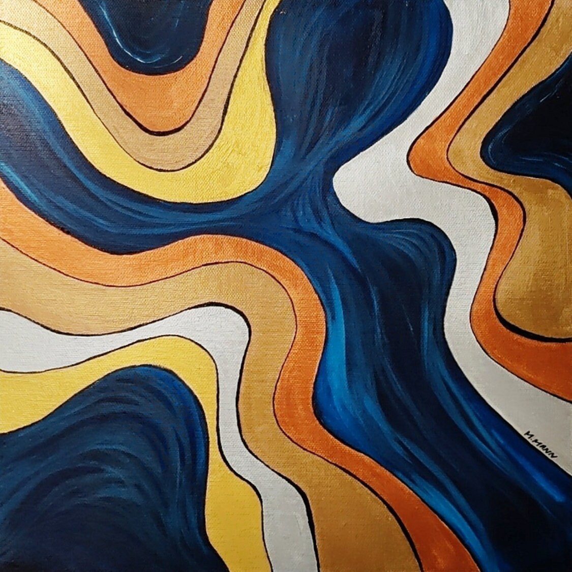 Maria Mann ART. Original abstract paintings and lifestyle accessories ...