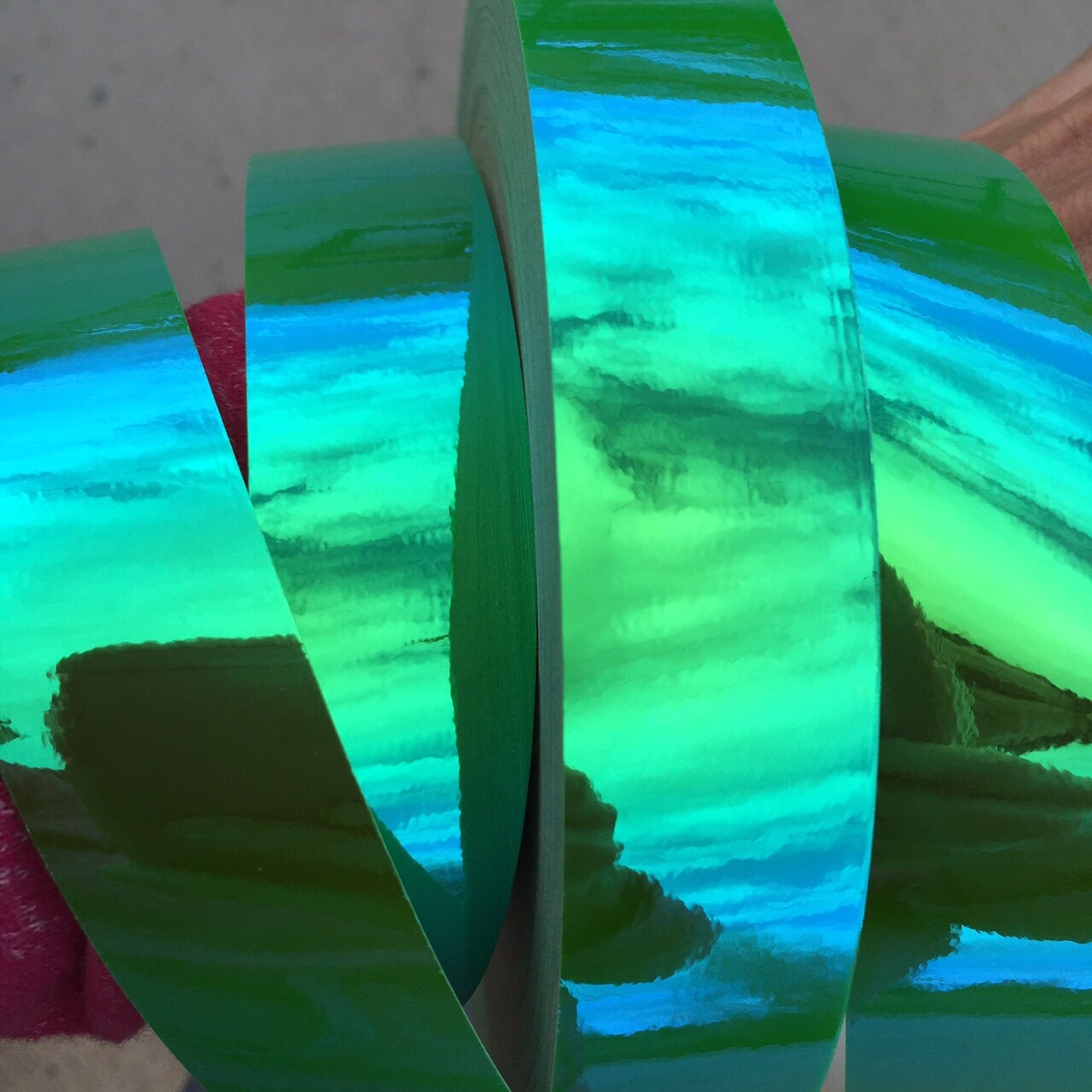 AMAZON GREEN Transparent Color Changing Tape 3/4 or | Etsy