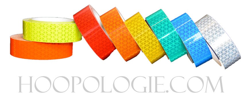 High-intensity Reflective Hoop Tape non-fluorescent Colors | Etsy