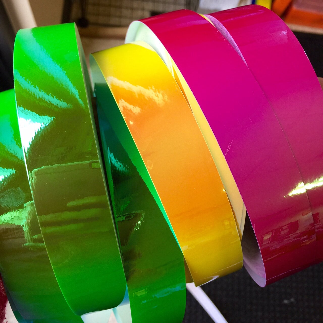 AMAZON GREEN Transparent Color Changing Tape 3/4 or | Etsy