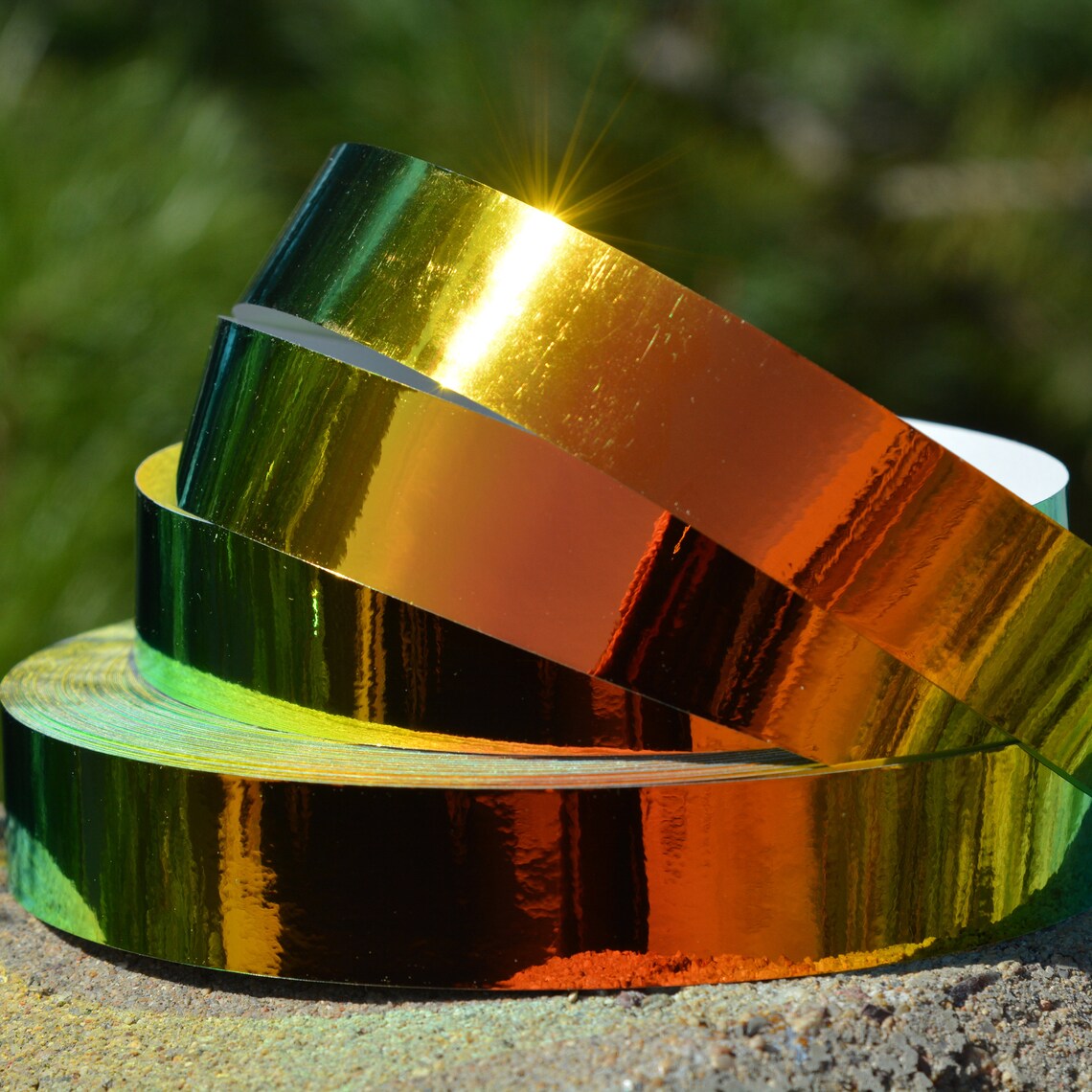 FIRE IRIDIUM red/gold/green Color Color Changing Decorative - Etsy