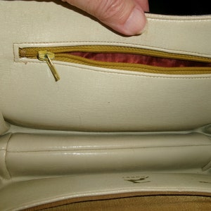 Vintage Koret Black Leather Pocketbook, 2 Tone Hardware Purse, Mid ...