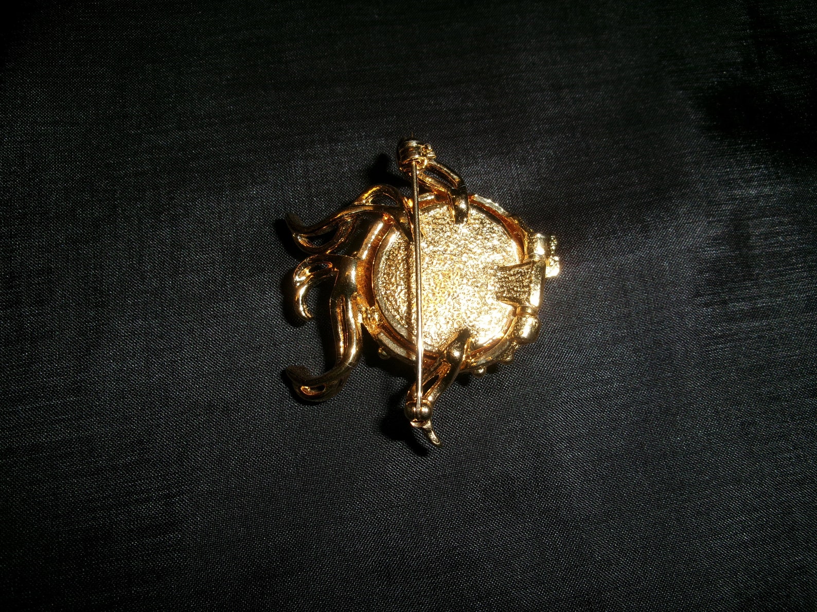 Vintage Puffer Fish Brooch, Solid Fragrance Fuller Brush Pin, Goldtone ...