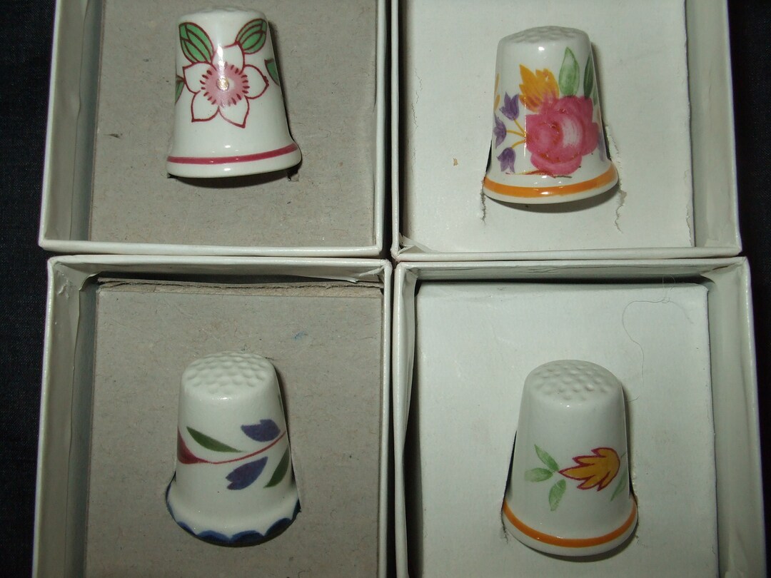 Vintage Adams Thimbles, New in Boxes, Lot of 4 Thimbles - Etsy