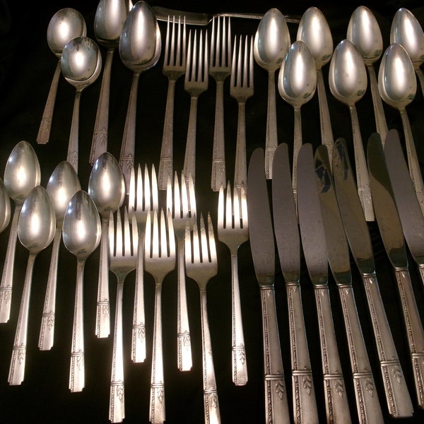 Prestige Silver Plate Flatware - Etsy