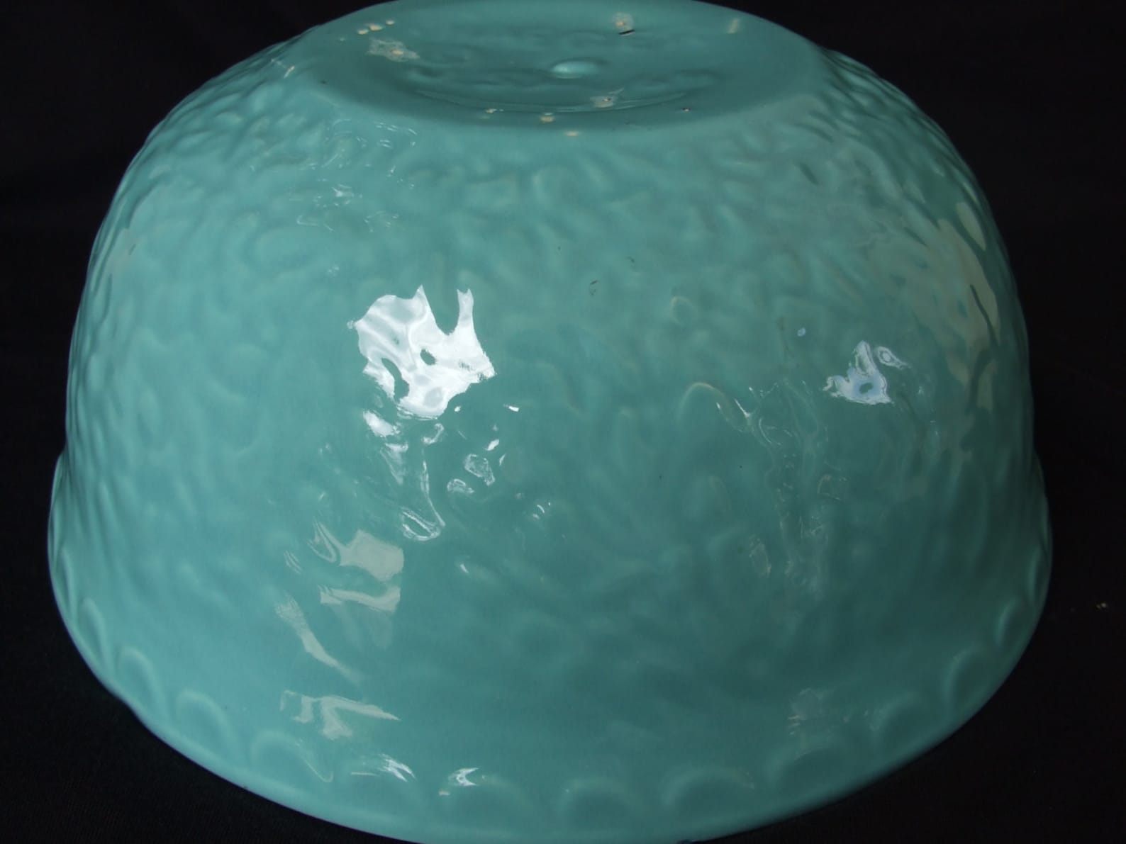 Vintage Blue Haeger Bowl Turquoise Console or Serving Bowl - Etsy