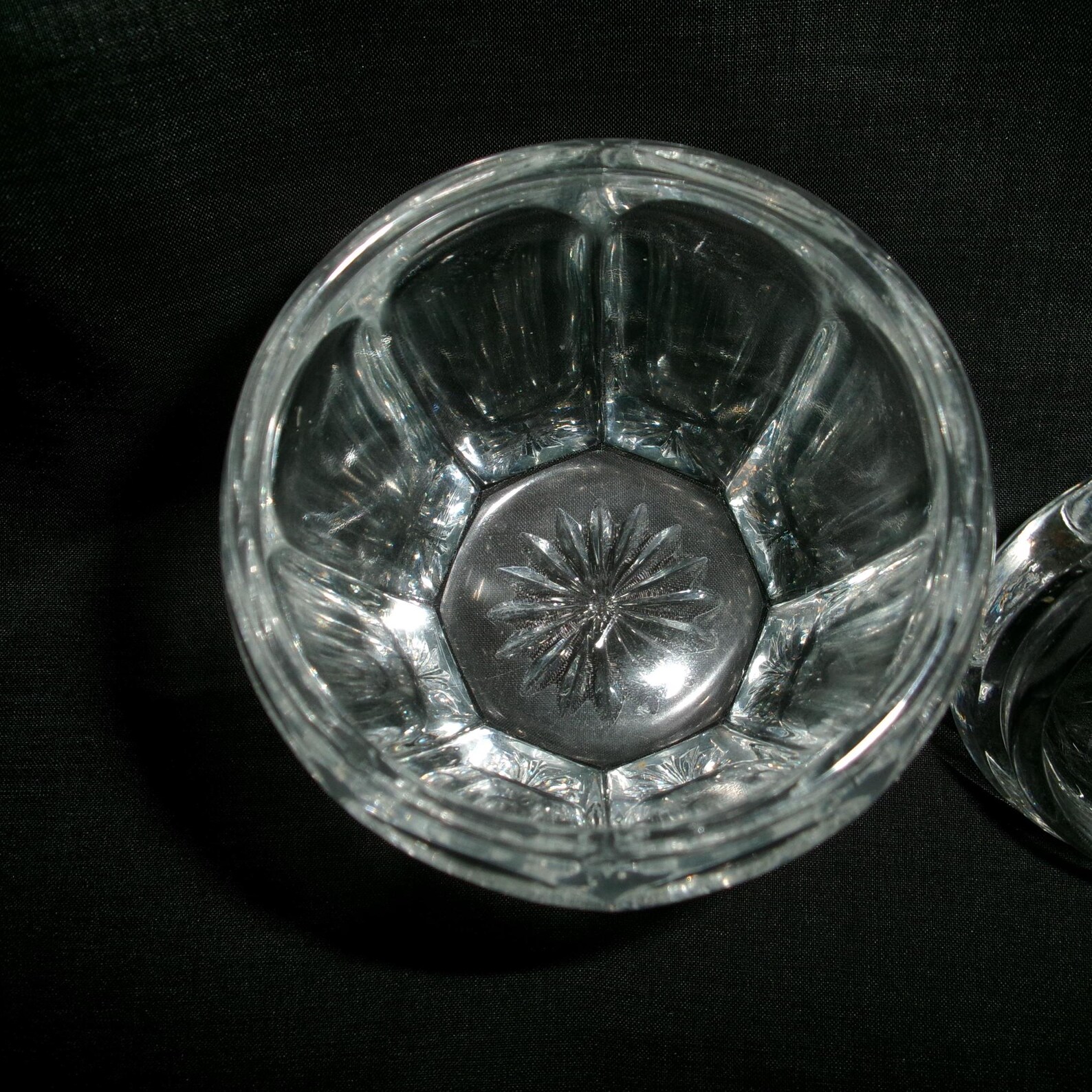 Vintage Heisey Glass Mustard Jar, Priscilla Pattern, Antique Heisey ...