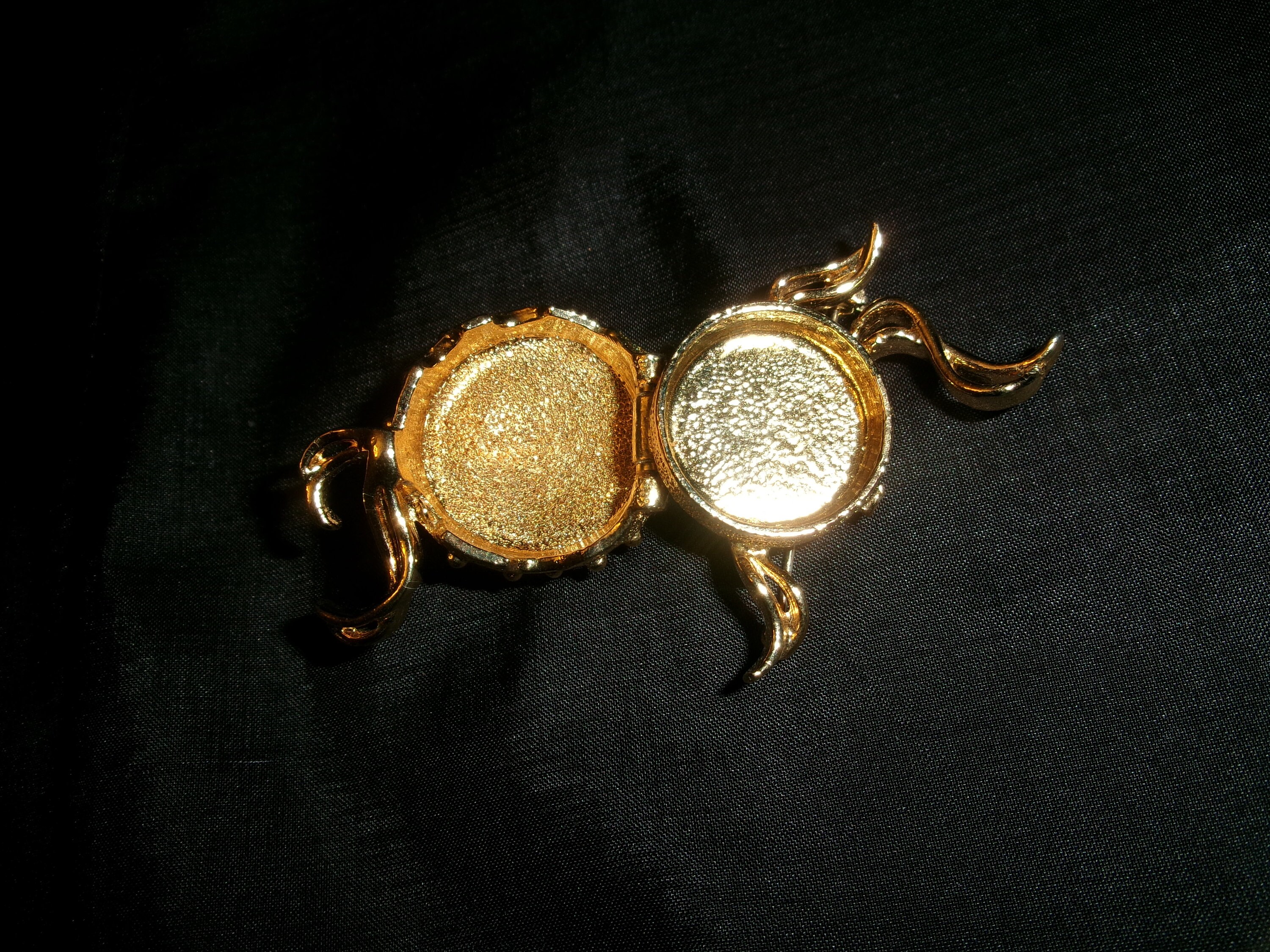 Vintage Puffer Fish Brooch, Solid Fragrance Fuller Brush Pin, Goldtone ...
