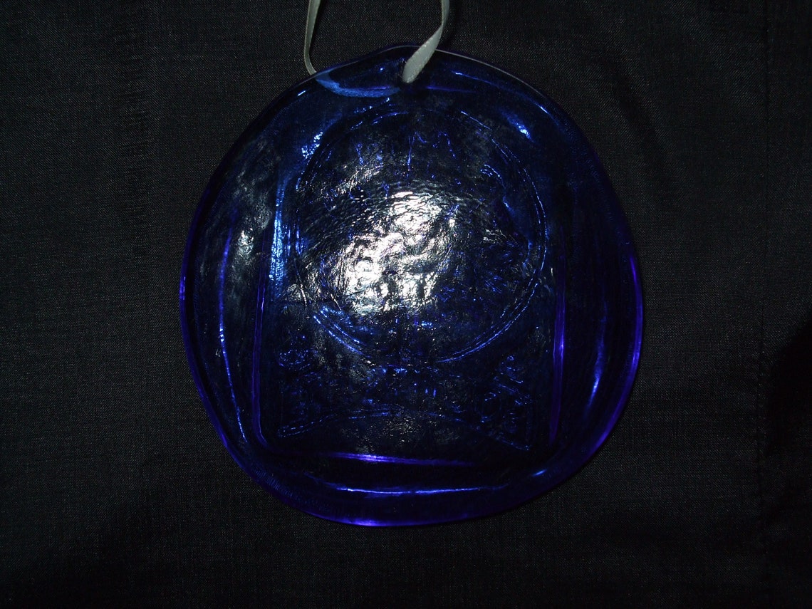 Vintage Blenko Tree Suncatcher Cobalt Blue Glass Sun Catcher - Etsy Canada