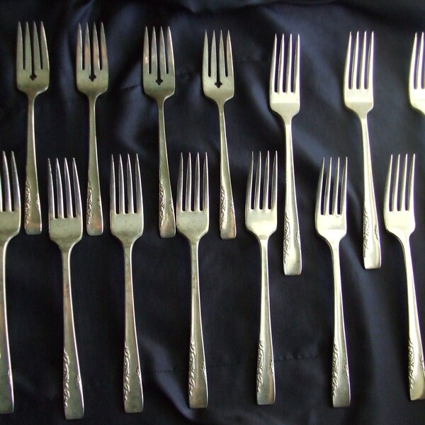Silver Plate Fork - Etsy