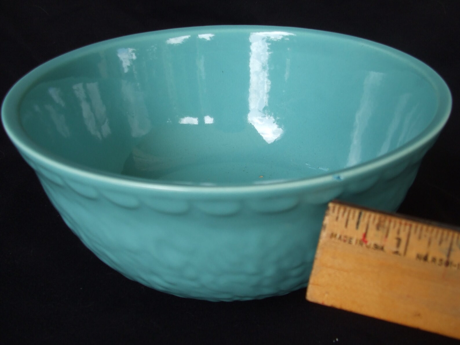 Vintage Blue Haeger Bowl Turquoise Console or Serving Bowl - Etsy
