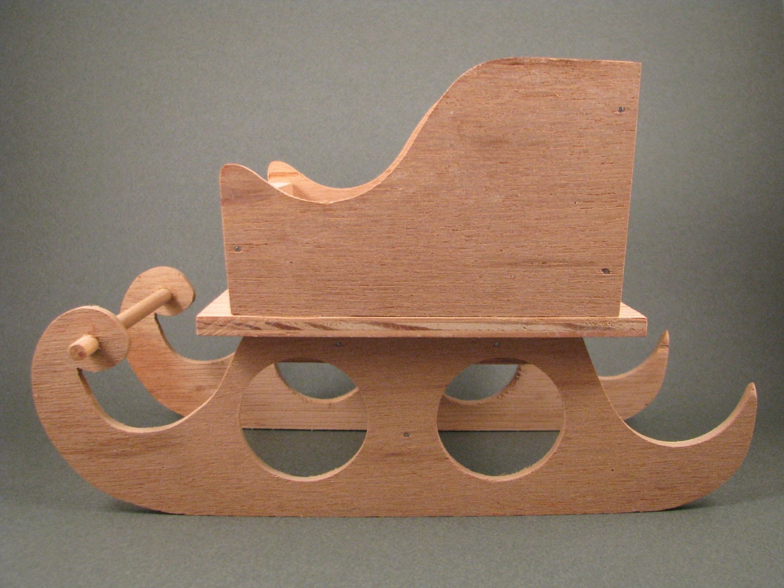 Natural Wood Sleigh, Christmas Sleigh Centerpiece - Etsy