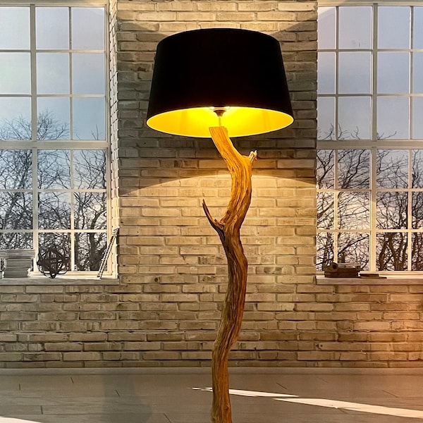 Rustic Floor Lamp - Etsy