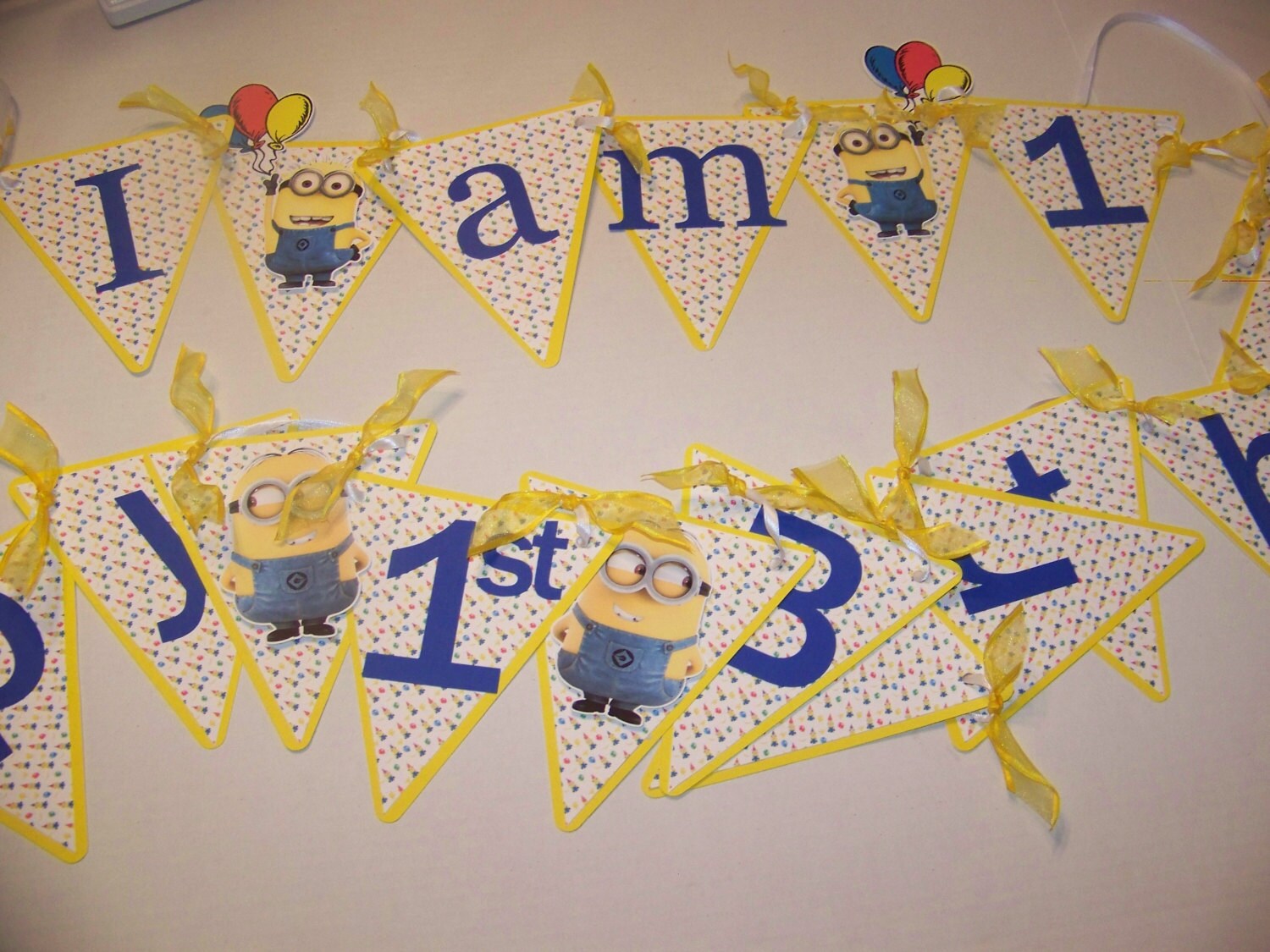 Minion I Am 1 Banner | Etsy