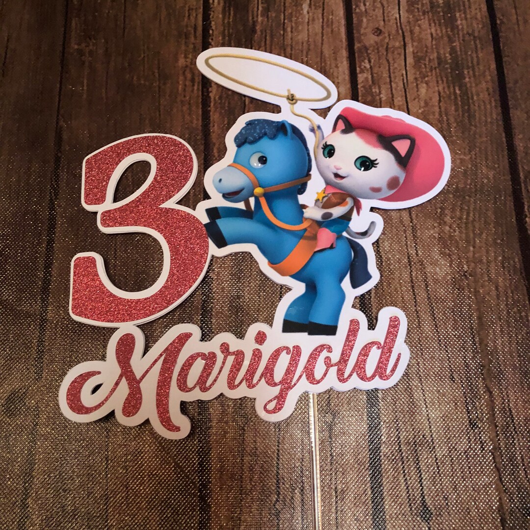 Sheriff Callie Personalized Cake Topper - Etsy
