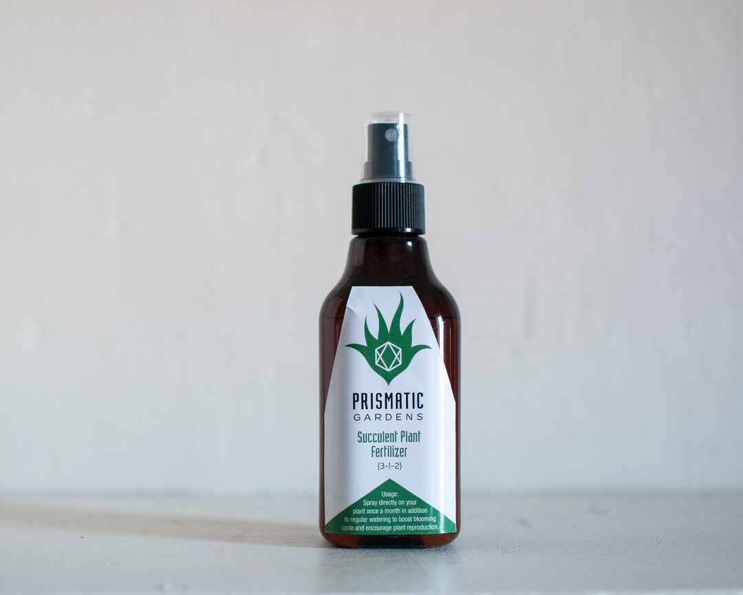 Succulent Fertilizer Spray: Plant Food Growth Enhancer (8 Fl Oz) - Etsy
